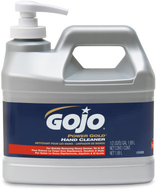 GOJO Industries, Inc. 0988-04 GOJO® POWER GOLD® Hand Cleaner. 1/2 ...
